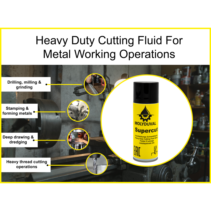 Supercut Spray - High performance cutting fluid for steels